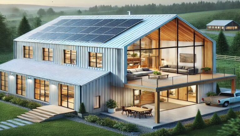 Off-Grid Barndominiums: Solar, Rainwater Harvesting & Waste Solutions ...
