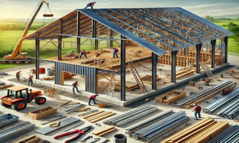 What to Expect During the Barndominium Construction Process | Alldraft ...