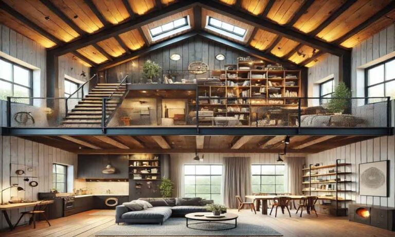 Innovative Ways to Use Loft Spaces in Barndominiums | Alldraft Home ...