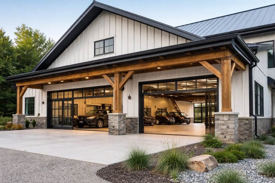 Installing Oversized Garage Doors on a Barndominium: Design, Function ...